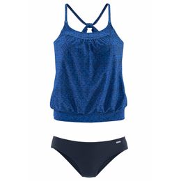 Venice Beach Damen Tankini, blau, Gr. 44, Polyamid, Bikini-Sets, in Oversize-Form