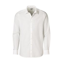 OLYMP Herren Businesshemd "OLYMP Level Five, Body Fit, New York Kent", wei&szlig;, Gr. 39, 97% Baumwolle, 3% Elastolefin, Hemden