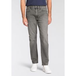 Levi's LEVI'S Herren Tapered-fit-Jeans "502 TAPER", grau, Gr. 32, Denim/Jeans, Obermaterial: 94% Baumwolle, 5% Polyester, 1% Elasthan, Jeans