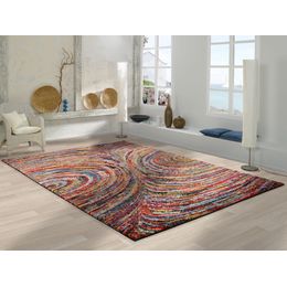 Hochflor-Teppich, B:140cm H:25mm L:200cm, bunt, OCI DIE TEPPICHMARKE, Kunstfaser, Teppiche, "Sixteen Face , auch als L&auml;ufer erh&auml;ltlich", Langflor,