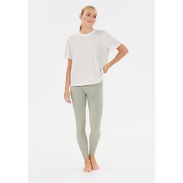 ENDURANCE ATHLECIA ATHLECIA Damen T-Shirt "Lexy", wei&szlig;, Gr. 46, unifarben, 95% Baumwolle, 5% Elasthan, Shirts, in atmungsaktiver Qualit&auml;t