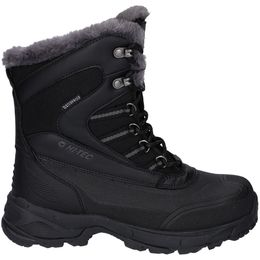 Hi-Tec Damen Winterstiefel "Aviemore WP", Gr. 36, schwarz, Synthetik, mehrfarbig, Schuhe, Snowboots, Winterboots, Winterschuhe, warm gef&uuml;ttert