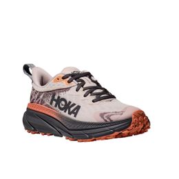 Laufschuh Hoka One One "CHALLENGER 7 GORE-TEX", Damen, Gr. 36, cosmic pearl, galaxy, Synthetik, Textil, Schuhe Laufschuh, wasserdichter Trailrunningschuh