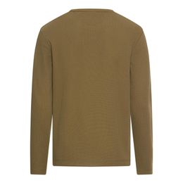 BOSS Orange Herren Langarmshirt "Tempesto", gr&uuml;n, Gr. XL, Single Jersey, Obermaterial: 82% Baumwolle, 12% Polyamid, 6% Elasthan, Shirts, mit
