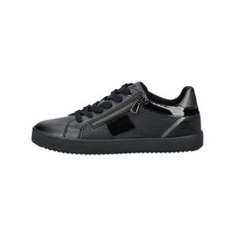 Geox Damen Sneaker "Geox Sneaker Leder/Synthetik", Gr. 37schwarz, Leder, Synthetik, Schuhe