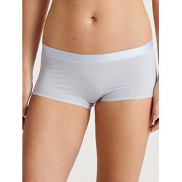 Panty Calida "Cate", Herren, Gr. L (48/50), blau (arctic ice), Single Jersey, Obermaterial: 92% Baumwolle, 8% Elasthan, unifarben, normal, Unterhosen Panty, gl&auml;nzendes Satin-Detail, elastischer Single Jersey, regular-cut, weich