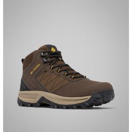 Columbia Herren Wanderschuh "TRANSVERSE HIKE WATERPROOF", Gr. 44,5cordovan, golden gelb, Leder, Schuhe, wasserdicht