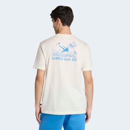 Herren T-Shirt "M S SLIDE SP PT", beige, Gr. M, adidas Sportswear, Obermaterial: 100% Baumwolle, Shirts, f&uuml;r Erwachsene, mit Rundhalsausschnitt, ohne