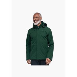 Sch&ouml;ffel SCH&Ouml;FFEL Herren Regenjacke "Jacket Gmund M", gr&uuml;n, Gr. 58, Obermaterial: 100% Polyester. Futter: 100% Polyester, Jacken
