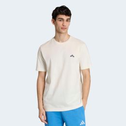 Herren T-Shirt "M S SLIDE SP PT", beige, Gr. XXL, adidas Sportswear, Obermaterial: 100% Baumwolle, Shirts, f&uuml;r Erwachsene, mit Rundhalsausschnitt,