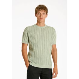 LINDBERGH Herren Kurzarmshirt "T-Shirt (Kurzarm) Relaxed Fit", gr&uuml;n, Gr. XL, Obermaterial: 100% Baumwolle, Shirts