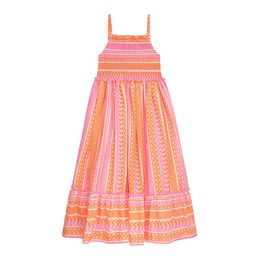 DANAMADE M&auml;dchen Sommerkleid "DANAMADE Dresses DLUNA", bunt, Gr. 140, Obermaterial: 100% Polyester. Futter:100% Baumwolle, Kleider