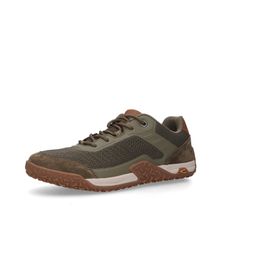 Camel Active Herren Sneaker, Gr. 41khaki, Leder, Textil, Schuhe, Freizeitschuh, Halbschuh, Schn&uuml;rschuh im Materialmix