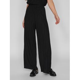 Vila Damen Schlupfhose "VIPLISA HW LOOSE PANTS - NOOS"schwarz beauty, Gr. XL, unifarben, Web, Obermaterial: 65% Polyester, 35% Viskose, Hosen,