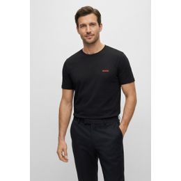 HUGO UNDERWEAR Herren T-Shirt "RN TRIPL", Gr. M, bunt, Jersey, Obermaterial: 100% Baumwolle, Basic, Shirts, mit Rundhalsausschnitt