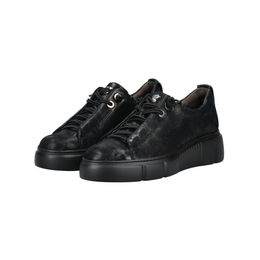 Paul Green Damen Sneaker "Paul Green Sneaker Leder", Gr. 39, schwarz, Leder, Schuhe