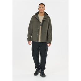 WHISTLER Herren Outdoorjacke "Liel"schwarz, Gr. 5XL, unifarben, 100% Polyester, Jacken, Getapte N&auml;hte