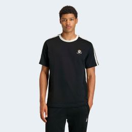 Herren T-Shirt "LUX COFFEE CAFE CUP MIT GRAFIK"schwarz, sanftes wei&szlig;, Gr. XL, adidas Sportswear, Obermaterial: 100% Baumwolle, Shirts