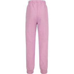 ZIGZAG Jungen Sweathose "Blondie", rosa, Gr. 110, unifarben, 80% Baumwolle, 20% Polyester, Hosen, mit elastischem Bund und B&uuml;ndchen