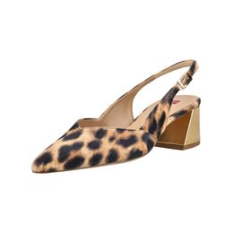 H&ouml;gl H&Ouml;GL Damen Slingpumps "H&ouml;gl Pumps Glattleder", Gr. 40, braun, Glattleder, Schuhe
