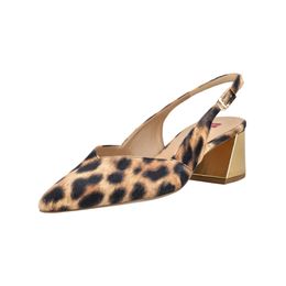H&ouml;gl H&Ouml;GL Damen Slingpumps "H&ouml;gl Pumps Glattleder", Gr. 38, braun, Glattleder, Schuhe