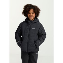 Jack Wolfskin Kinder Outdoorjacke "ZENON JKT KIDS", schwarz, Gr. 176, Oberstoff: 100% POLYESTER. Kontrastmaterial 1: 100% POLYESTER. F&uuml;llung 1: 100%