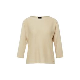 Damen 3/4 Arm-Pullovervanilla, Gr. 42, s.Oliver BLACK LABEL, unifarben, Strick, Obermaterial: 90% Viskose, 10% metallisierte Fasern, Pullover, mit