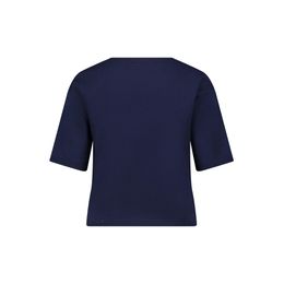 Cartoon Damen Kurzarmshirt "Damen mit Rundhalsausschnitt"dunkelblau, Gr. 34, Obermaterial: 55% Viskose, 30% Polyester, 15% Polyamid, Shirts