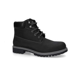 Winterboots Dockers by Gerli, Herren, Gr. 43, schwarz, Leder, Schuhe Winterboots, Winterboots, Workerboots mit Profilsohle