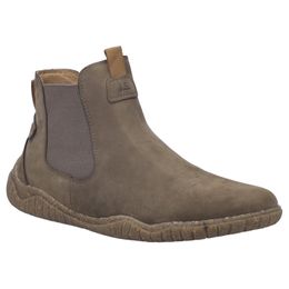 Chelseaboots Josef Seibel "Wynona 04", Damen, Gr. 36, taupe, Leder, Schuhe Chelseaboots, Boots, Schlupfschuh, Komfortschuh mit Wechselfu&szlig;bett und Weite G