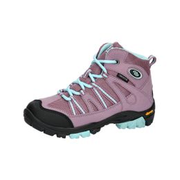 Br&uuml;tting Trekkingschuh BR&Uuml;TTING "Outdoorstiefel Ohio High", M&auml;dchen, Gr. 41, rosa, Synthetik, Schuhe Trekkingschuh