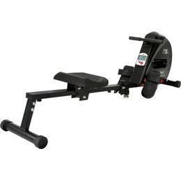 Ruderger&auml;t Christopeit Sport "Cambridge II Black Edition", schwarz, Ruderger&auml;teB:44cm H:53cm L:173cm, Ruderger&auml;t, Rudermaschine, Seilzug, klappbar, B:44cm H:53cm L:173cm