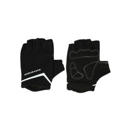 Endurance Damen Laufhandschuhe "Kinley"schwarz, wei&szlig;, Gr. XL, 70% Polyester, 10% Polyamid, 10% Elasthan, 10% Lederimitat, Handschuhe, Ideal zum Laufen