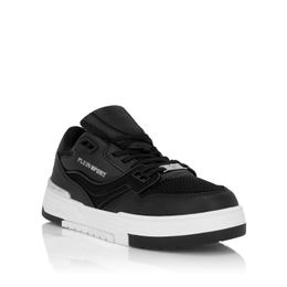 Plein Sport Herren Sneaker "Apollo", Gr. 37, schwarz-wei&szlig;, Schuhe