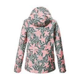 Killtec M&auml;dchen Softshelljacke "KOS 154 GRLS SFTSHLL JCKT", bunt, Gr. 128, Oberseite: 100% Polyester.R&uuml;ckseite: 100% Polyester.Futter: 100%