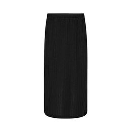 soyaconcept Damen Midirock "Soya Concept Skirt SC-SHONES 4"9999 schwarz, Gr. XS, Obermaterial: 70% Baumwolle, 30% Polyester, R&ouml;cke