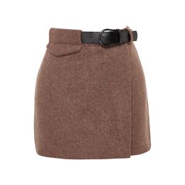 Trendyol Shorts Damen Gr&ouml;&szlig;e 40 braunmeliert