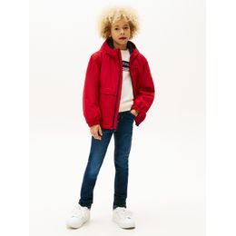Tommy Hilfiger Jungen Straight-Jeans "BOYS SCANTON Y", blau, Gr. 4, unifarben, Denim/Jeans, Obermaterial: 99% Baumwolle, 1% Elasthan, Jeans, F&uuml;r