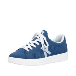 RIEKER SPORT Herren Slip-On Sneaker "Swing2GO", Gr. 42royalblau, Textil, Schuhe, Schlupfschuh, Freizeitsneaker mit aufgesetzter Schn&uuml;rung