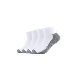 Camano Damen Sportsocken "pro tex 4er Pack", Gr. 43, wei&szlig;, 53% Baumwolle, 26% Polyester, 19% Polyamid, 2% Elasthan, Colorblocking, Socken