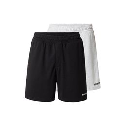 Jack & Jones Jack & Jones Shorts 'JWHKARL UNION' Herren Gr&ouml;&szlig;e 35/36 schwarz / wei&szlig;meliert