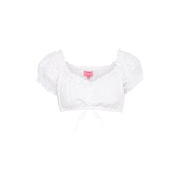 Kr&uuml;ger Dirndl Kr&uuml;ger Madl Dirndl-Bluse Damen Gr&ouml;&szlig;e 46 offwhite