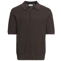 VanVaan Herren Strick-Poloshirt aus Baumwolle