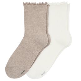 Gina Benotti 2 Paar Damen Socken mit Bio-Baumwolle