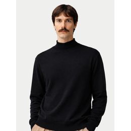 GOBI Cashmere Pullover 'Men's Timeless Mock Neck Cashmere Sweater' Herren Gr&ouml;&szlig;e L schwarz