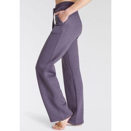 Vivance Relaxhose violett Gr. 32/34 f&uuml;r Damen. Mit Bindeb&auml;nder. Bequem