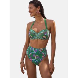 Love & Roses Bikini Bottoms female Green size 10