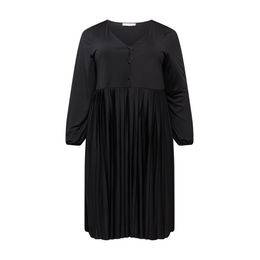 ABOUT YOU Curvy Kleid 'Kasha' Damen Gr&ouml;&szlig;e 48 schwarz Winterkleid