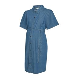 MAMALICIOUS Umstand Blusenkleid 'MLJamaica' Damen Gr&ouml;&szlig;e 34 hellblau Sommerkleid