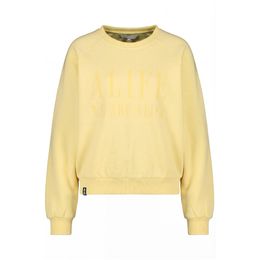 alife and kickin Alife & Kickin Sweatshirt 'ThyraAK P' Damen Gr&ouml;&szlig;e S gelb / hellgelb